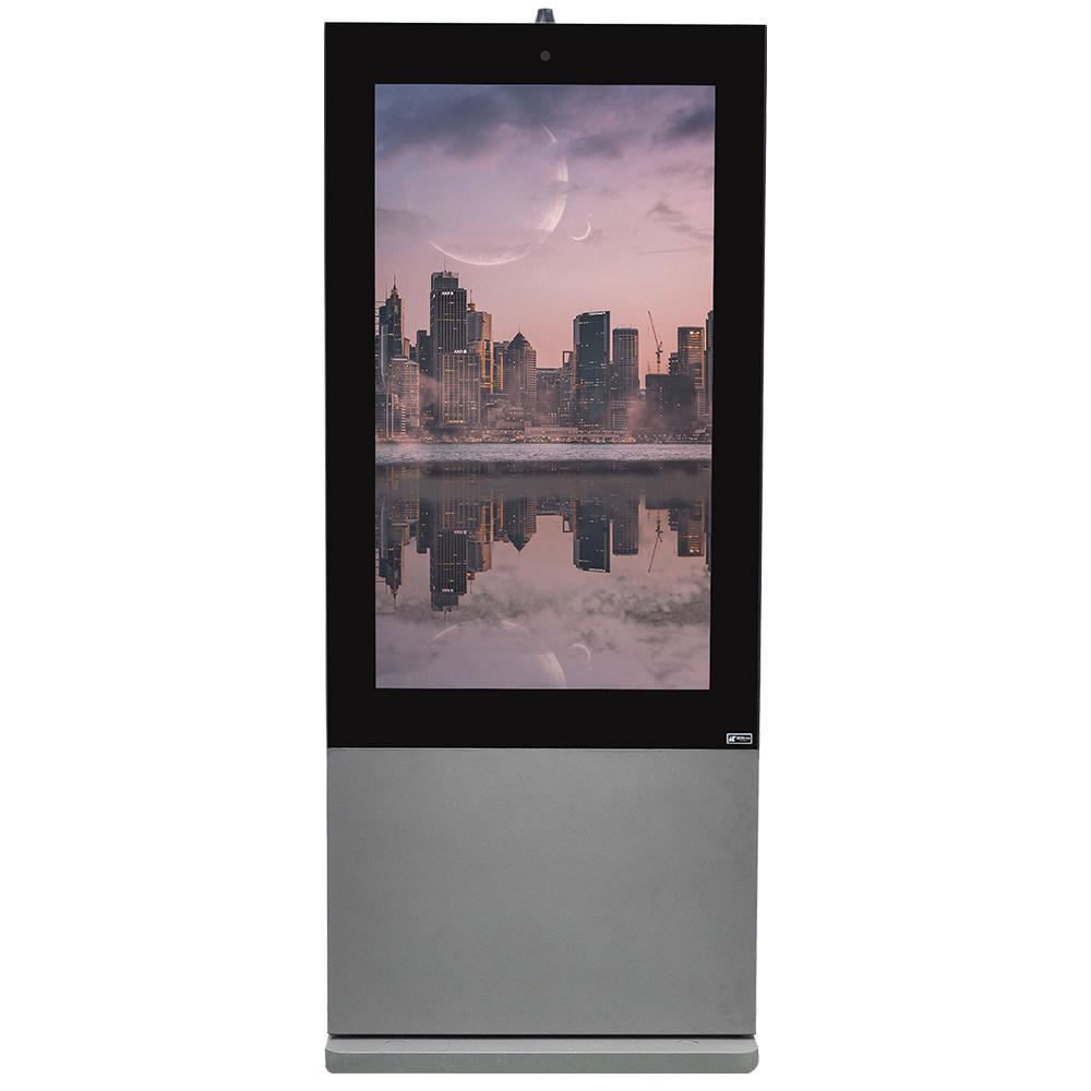 65 Inch Outdoor LCD Screen Advertising Kiosk Floor Standing IP65 Waterproof